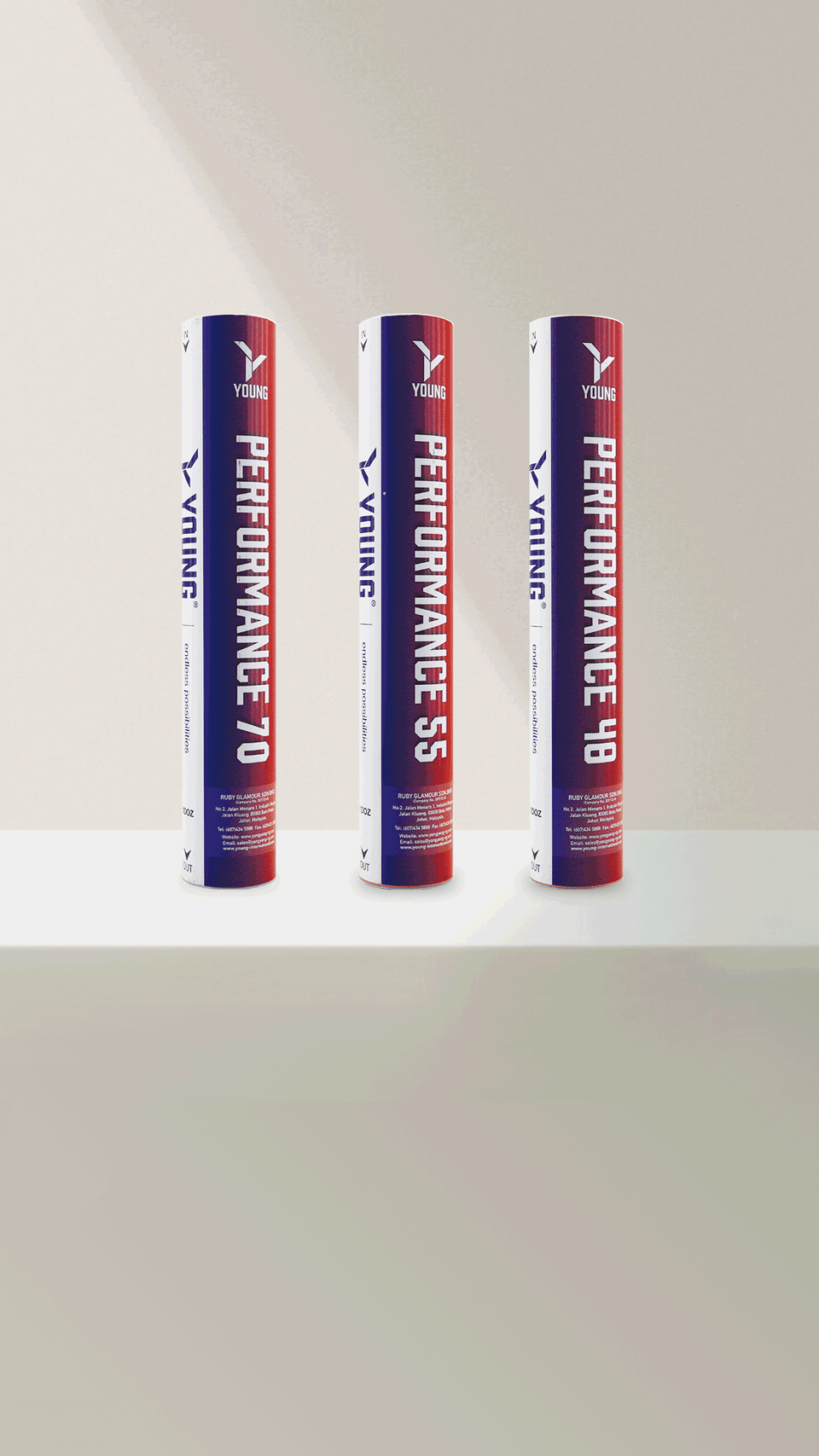 Young Badminton Shuttlecocks – YOUNG®